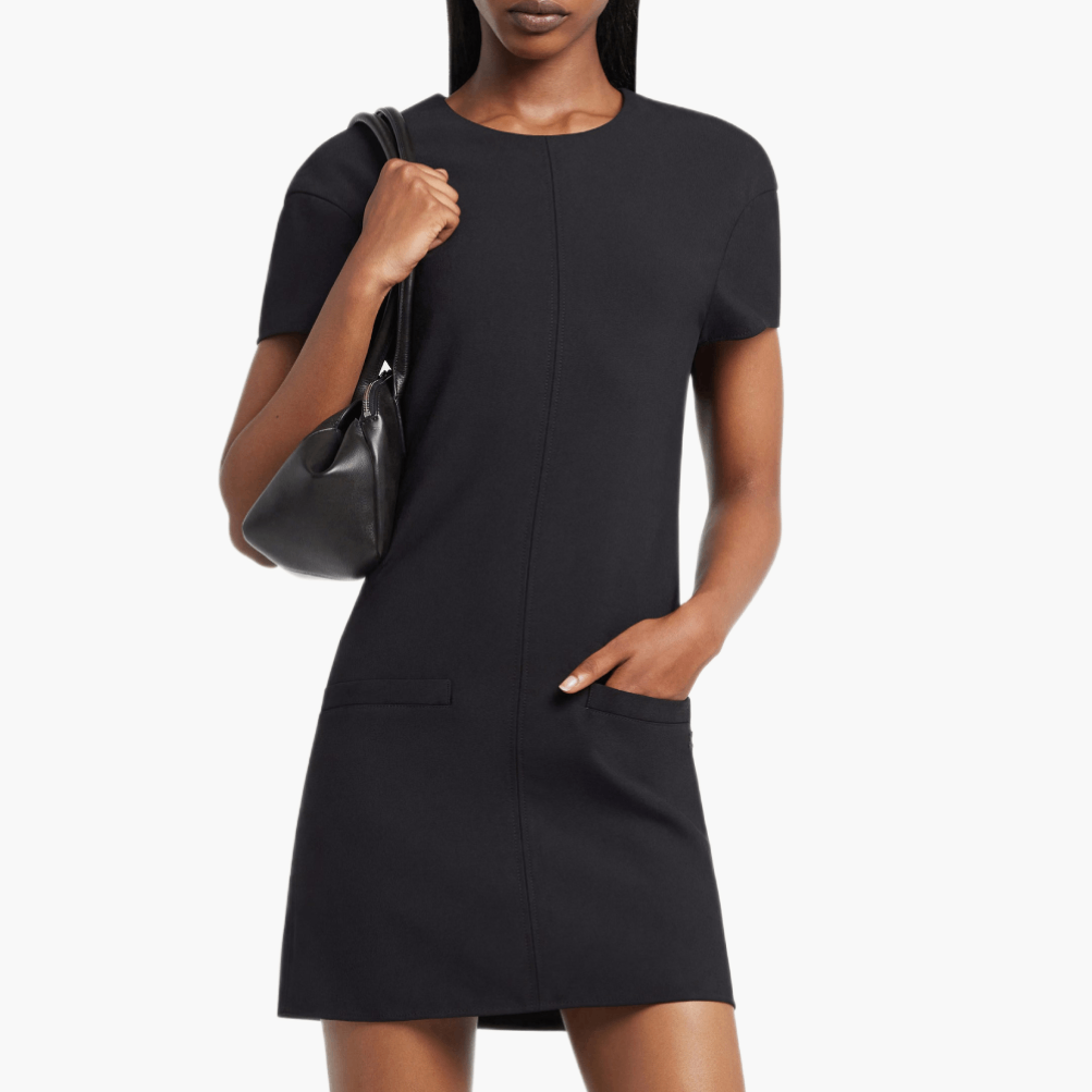 Robe Héritage noire Courrèges | Lesthete